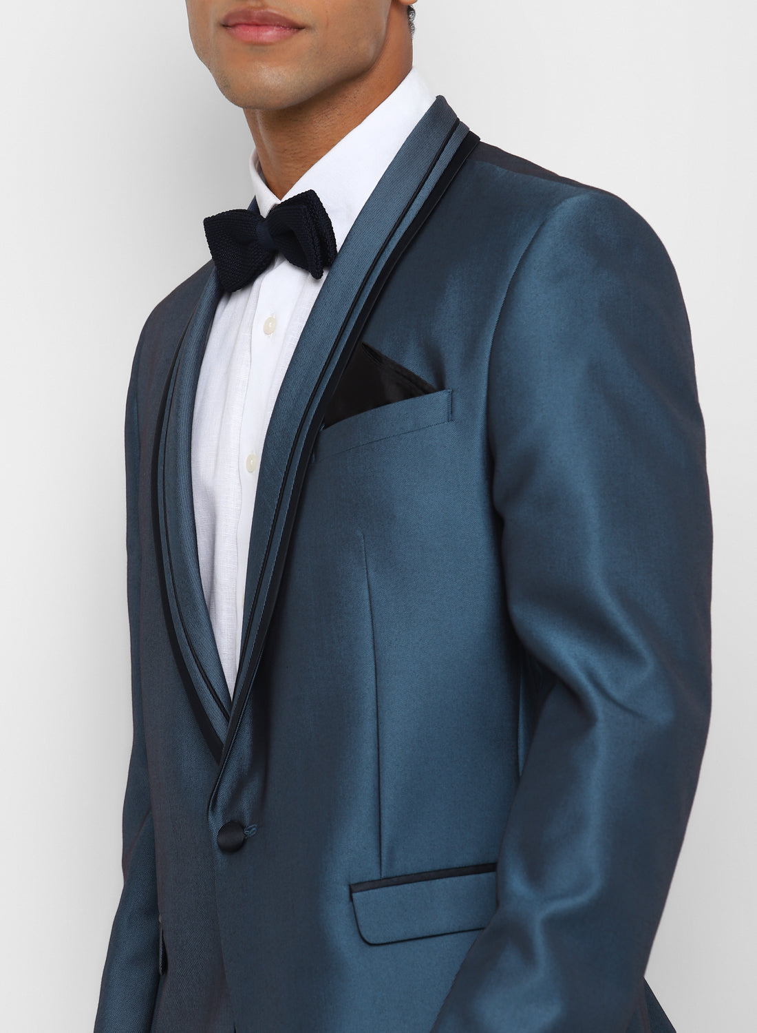 Blue Tuxedo 2pcs suit